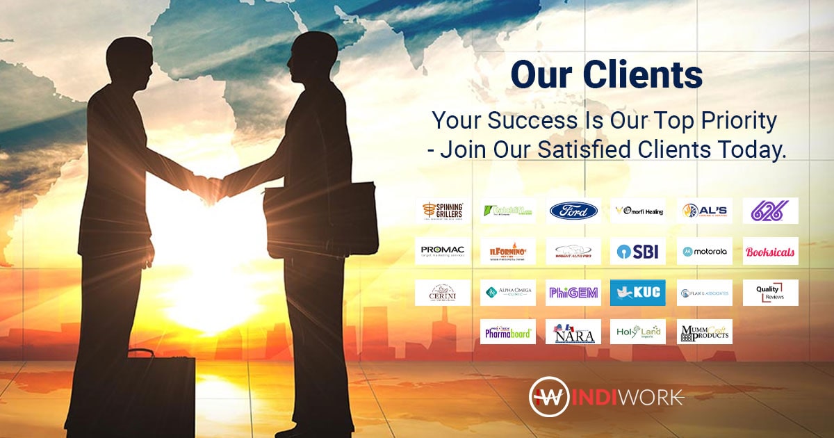 About Our Client From Different Industries | IndiWork
